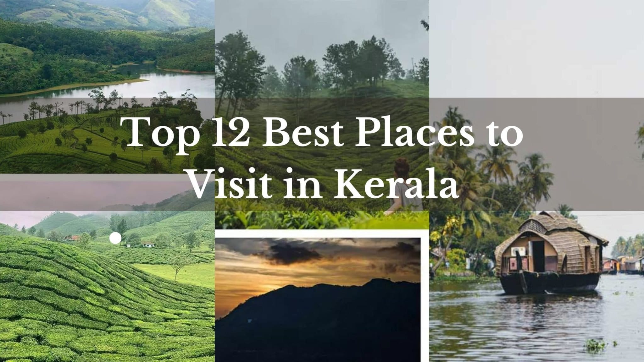 Top 12 Best Places to Visit in Kerala – Explore God's Own Country